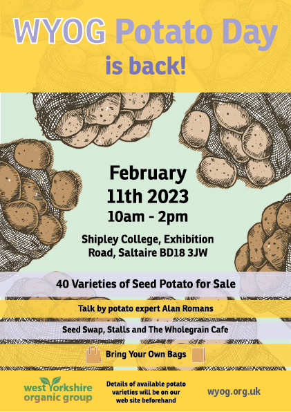 Potato Day returns on 11 February 2023 | Veg On The Edge